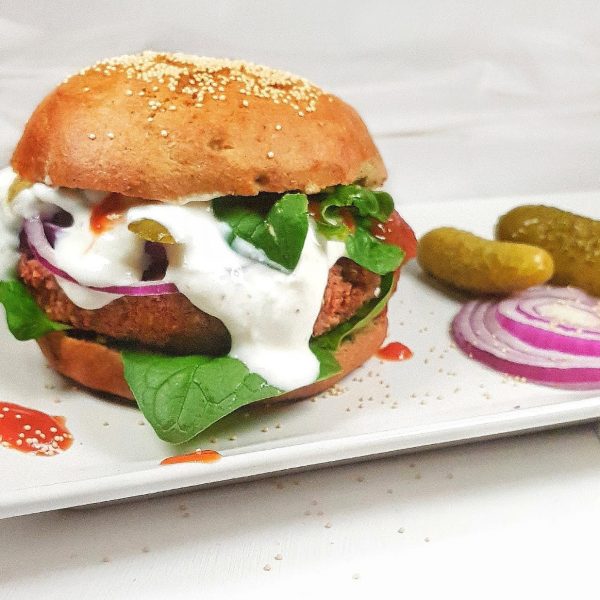 steak végétarien haricot rouge & quinoa (ig bas) – saveurhealthy