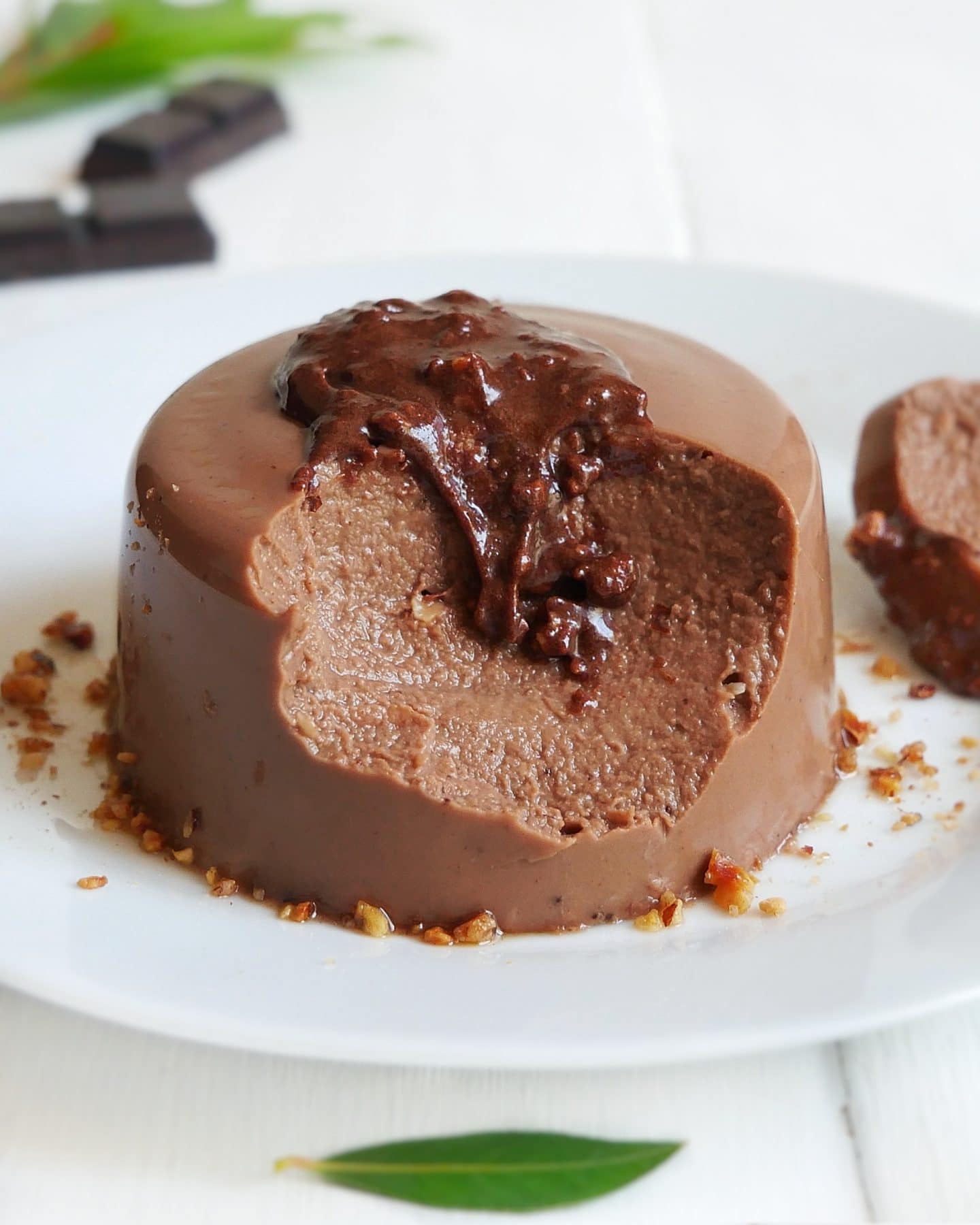 FLAN chocolat protéiné express (vegan-sans gluten) – saveurhealthy