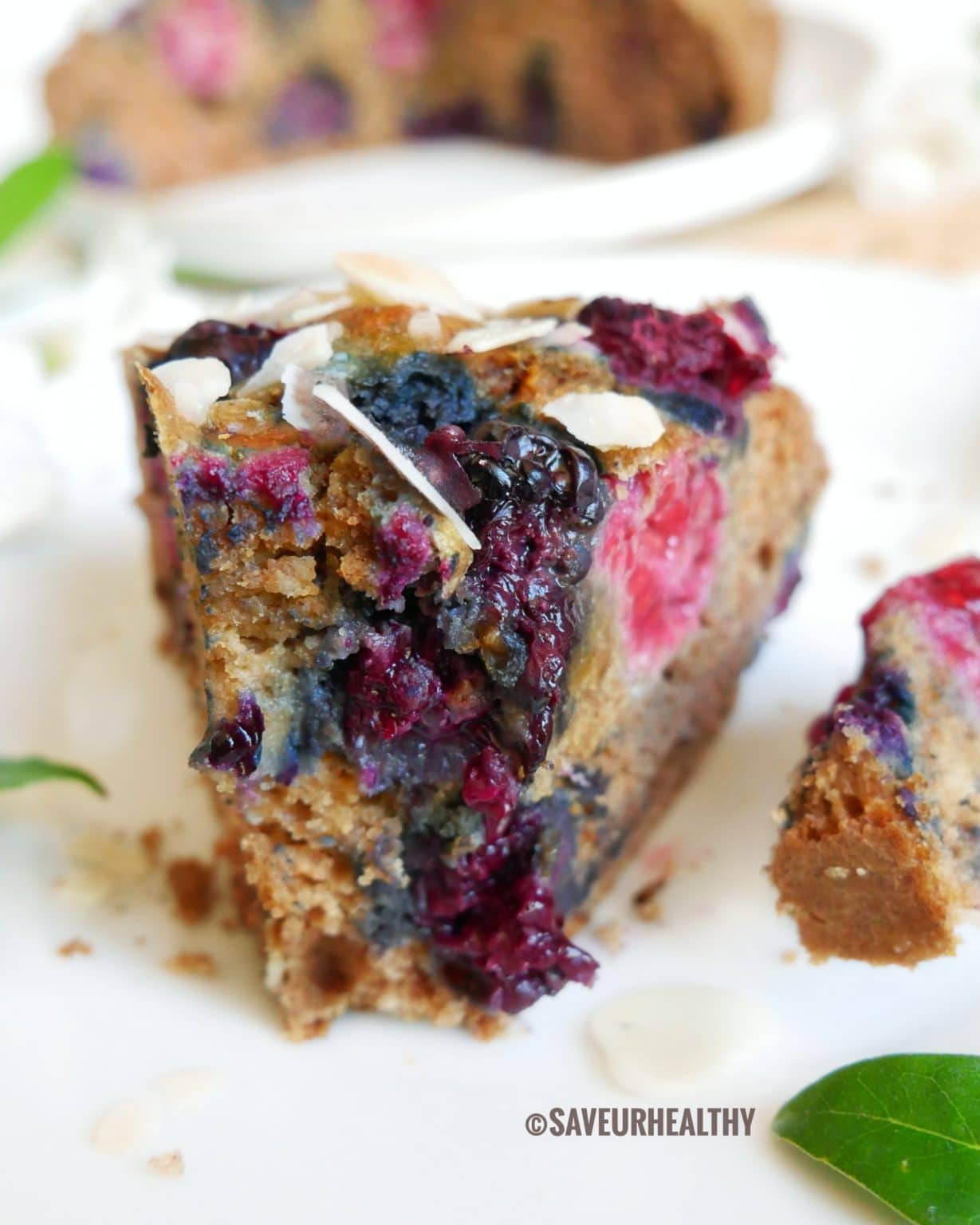 CAKE IG BAS fruits rouges amande & orge mondé – saveurhealthy