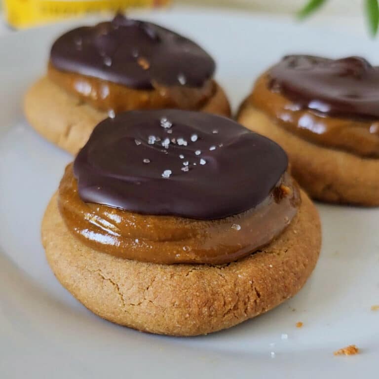 sablé caramel façon twix healthy et ig bas – saveurhealthy